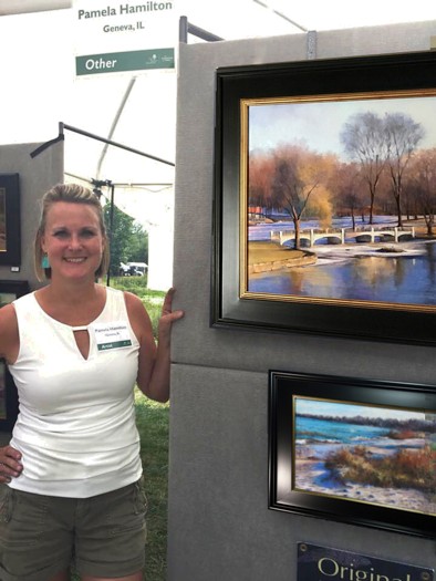 Pamela Hamilton’s Stunning Pastels This Thursday, October 4, 2018 ...