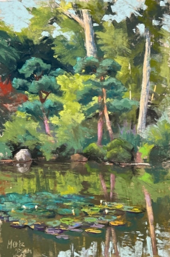 Master Pastelist Nancie King Mertz at The Morton Arboretum on March 5 ...